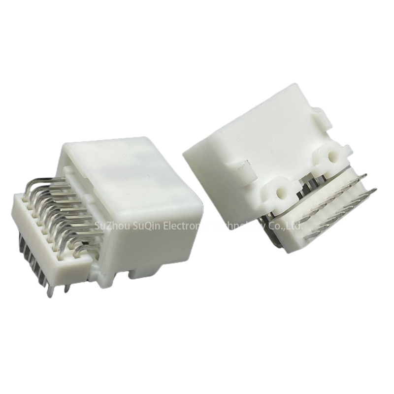 Automotive electronic connector PCB Mount Header Horizontal Wire-to ...