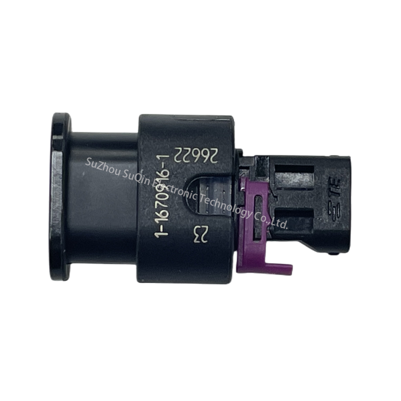 2 Pin female Automotive Wire Connector Sealed Wire Harness Connectors 1 ...