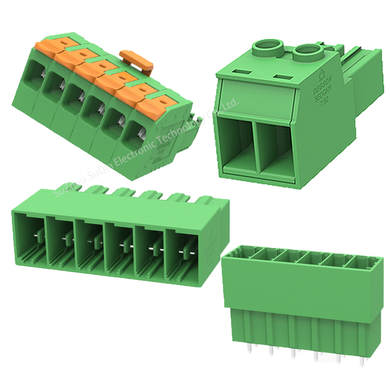 2pin/3pin/4pin waterproof connector 5EDGKDL-7.62 and accessories DEGSON ...