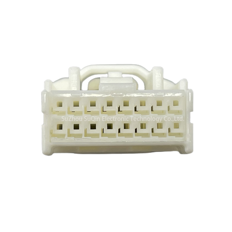 16 pin female electrical automotive wire harness connector 7283-7596 ...