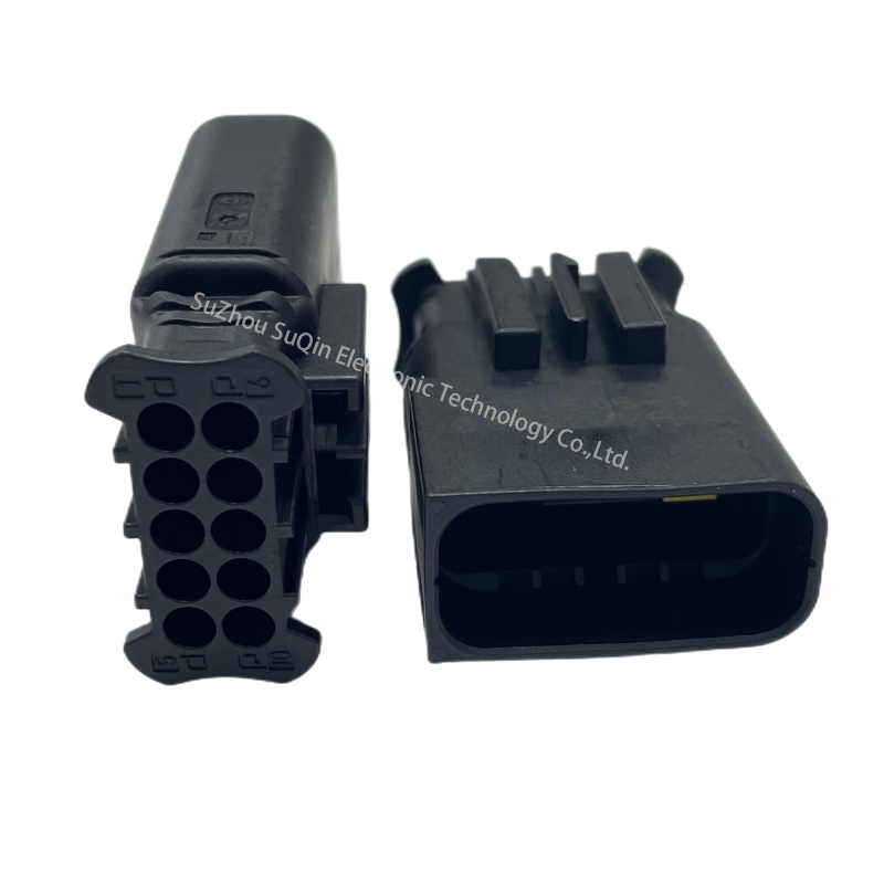 EVURU 1 2 3 4 5 6 Pin AMP Tyco Auto Waterproof Electrical Connector Car Xenon Lam